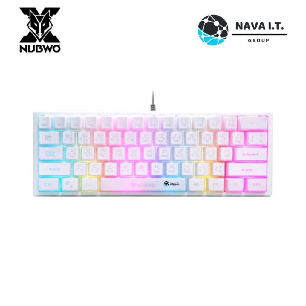 ⚡️กรุงเทพฯด่วน1ชั่วโมง⚡️ NUBWO NK-38 KEYBOARD (คีย์บอร์ด) WIZARDY MINI ...