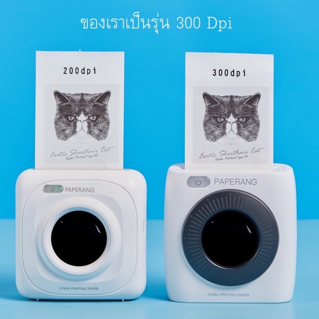 Paperang P2 ลดราคา ปริ้น JTได้ คมชัดที่สุด 300dpi - kinokoshoppu - ThaiPick