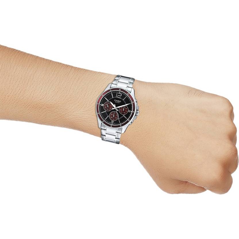 ใส่โค้ดลดเพิ่ม ของแท้ นาฬิกาข้อมือ Casio ผู้ชาย รุ่น MTP-1374 สาย ...