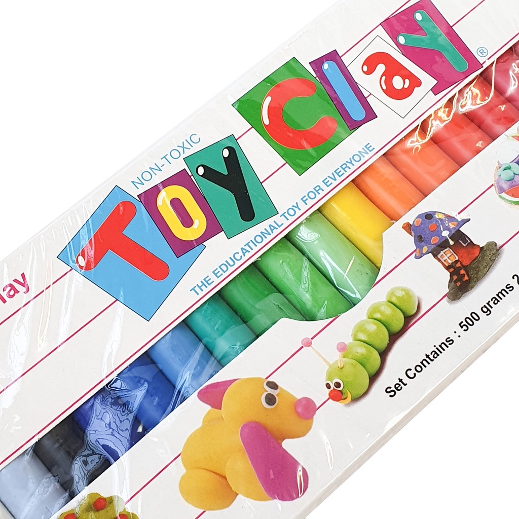 TOY CLAY ดินน้ำมัน ไร้สารพิษ Non-Toxic Modelling Clay - ctr ...