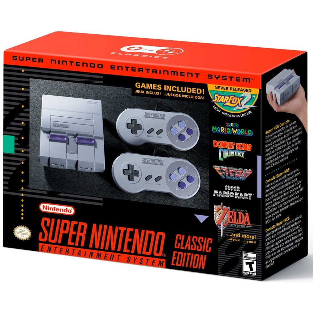 Nintendo Classic Mini : Super Nintendo Entertainment System [US ...