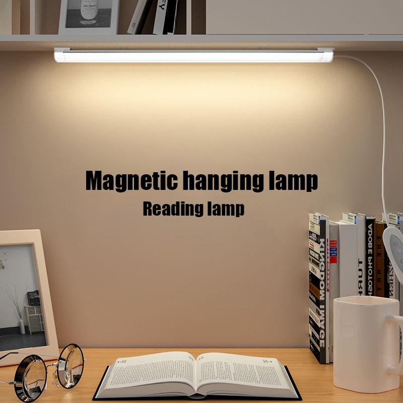 Student reading lamp LED chandelier university dormitory lamp D long ...