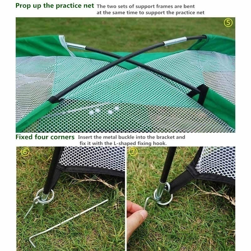 Golf Training Target Practice Net Play Net Cage Indoor Outdoor Practice ...