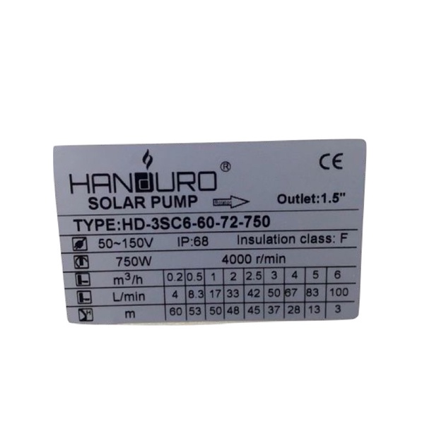 ปั้มซับเมิสโซล่าเซลล์750w handuro - nutthaisin - ThaiPick