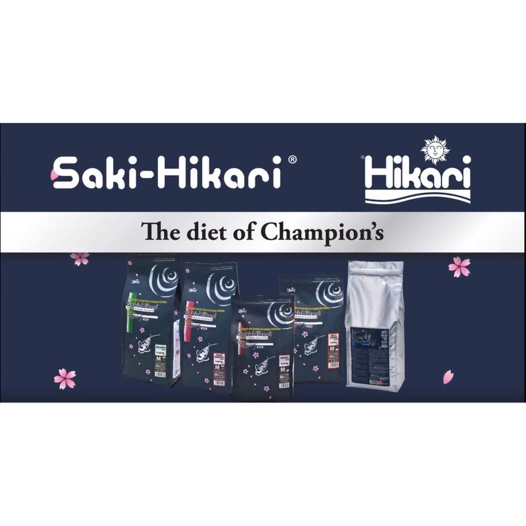 แบ่งขาย Hikari Saki DEEP RED 500g. Repackแพ็คสูญญากาศ อาหารปลาคราฟ สูตร ...