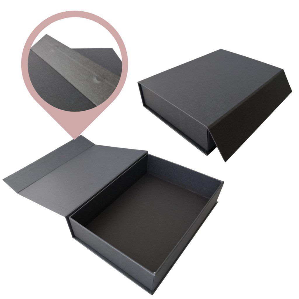 READY STOCK in Malaysia! Premium Grade Hardboard Gift Box Magnetic Flip ...