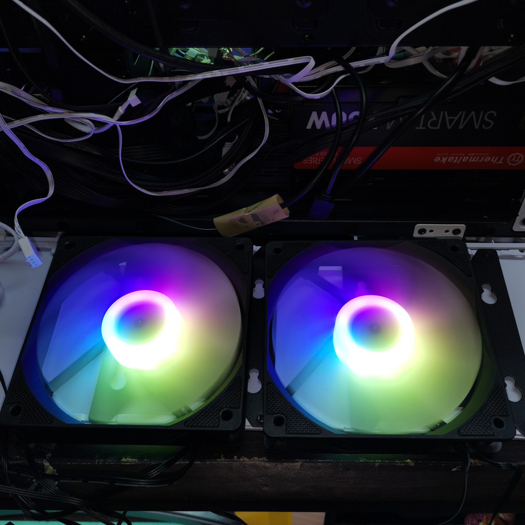 พัดลม RGB Lian Li ARGB Fan Case รองรับการ Sync กับเมนบอร์ด พัดลมติดเค ...