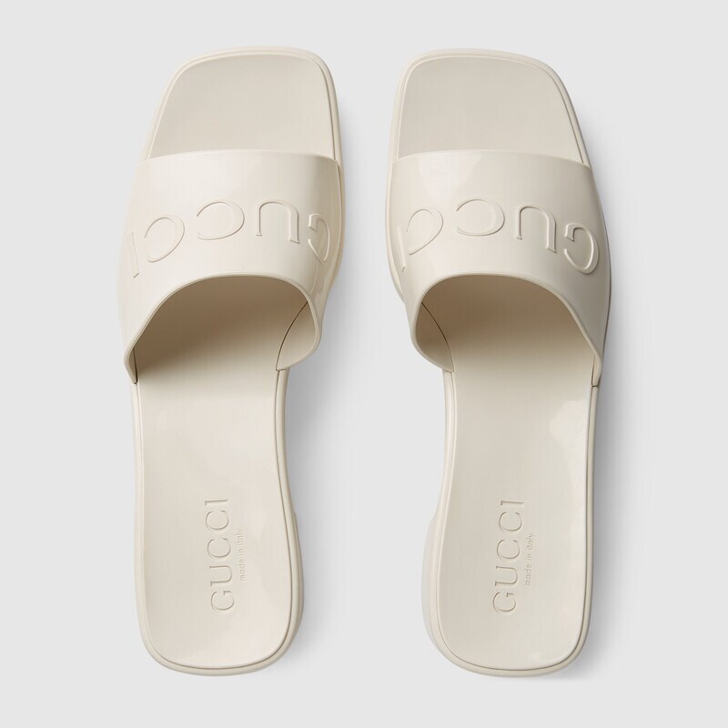 GUCCI Made in Italy Ladies Rubber Slippers - muafhmzxmu - ThaiPick