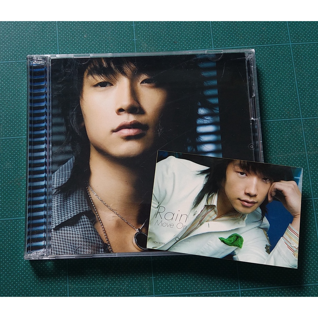 อัลบั้ม ญี่ปุ่น Rain เรน - Move On Japanese Album แกะแล้ว มี การ์ด ...