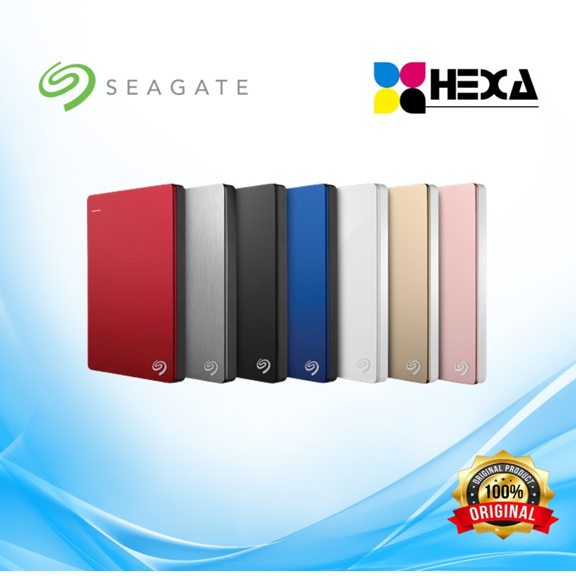 SEAGATE BACKUP PLUS SLIM USB 3.0 PORTABLE 1TB 2 TB HDD EXTERNAL HARD ...