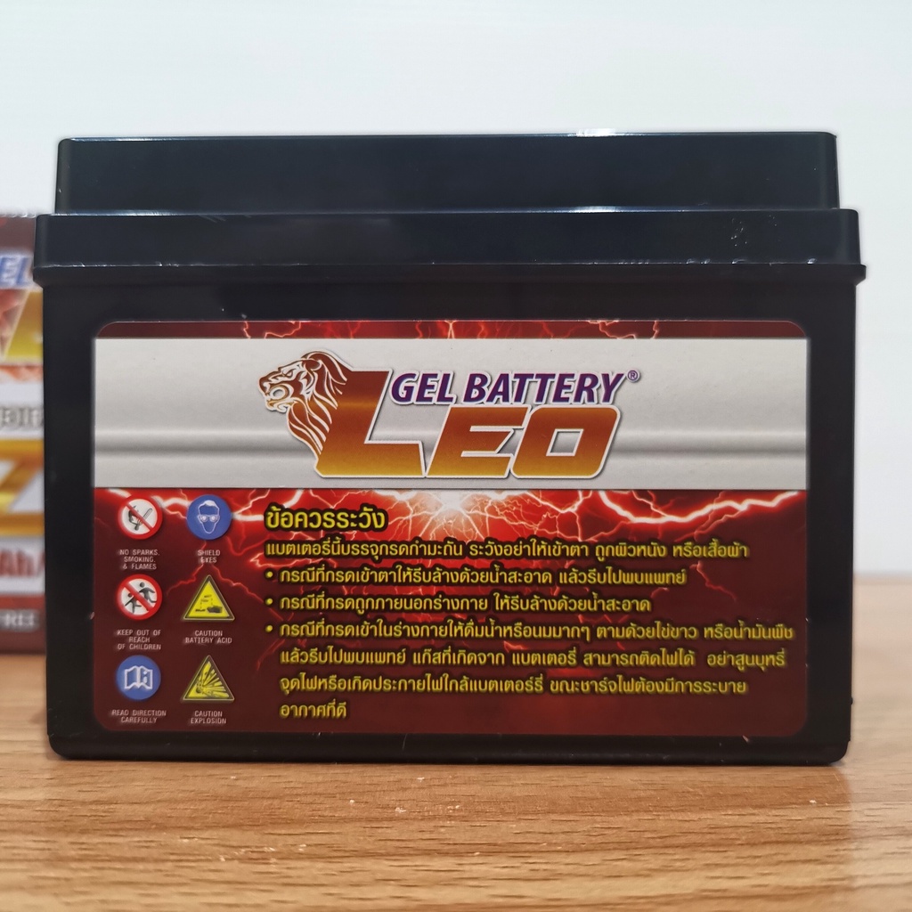 LEO BATTERY แท้ แบตเตอรี่แห้ง LTZ-5S 5A สำหรับมอเตอร์ไซค์ ใช้กับ ...