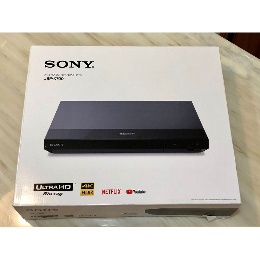 แถม BD 2 แผ่น SONY เครื่องเล่นบลูเรย์ 4K UBP-X700 เสียง DOLBY TRUEHD 7 ...