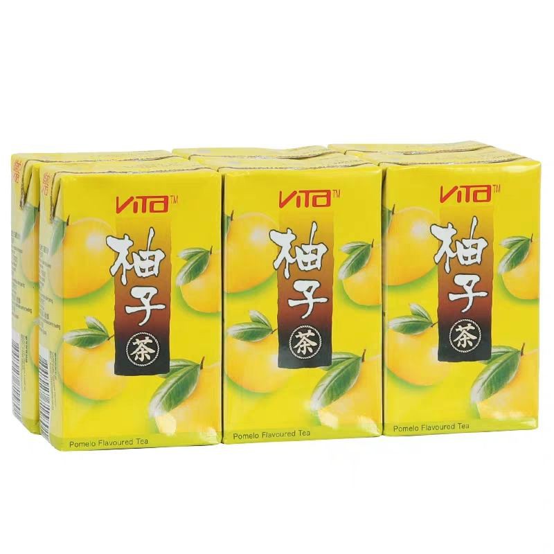 ☢เครื่องดื่มฮ่องกง Vita Japanese Peach Tea 250ml * 24 กล่องนำเข้า Hong ...