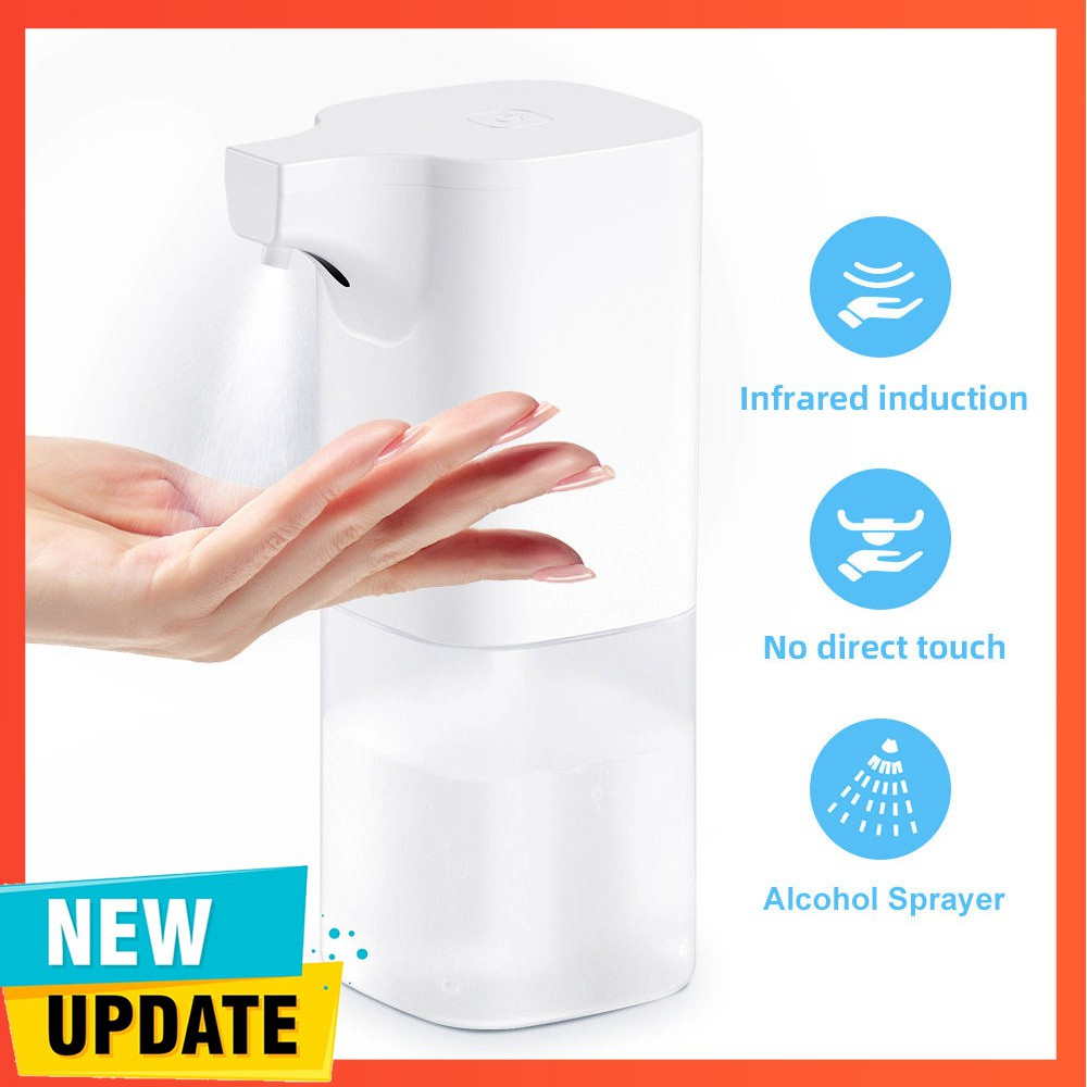 Automatic induction Nano Spray alcohol disinfector,350ml Touchless ...