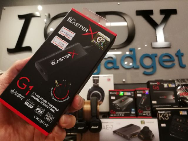 Creative Sound BlasterX G1 ของแท้ รับประกันศูนย์ไทย 7.1 External USB ...