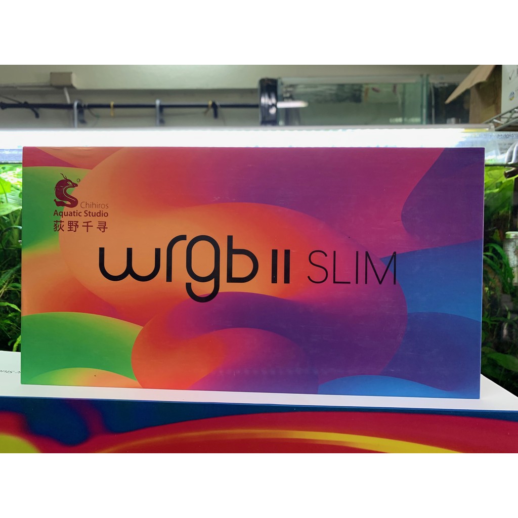 ไฟ LED สำหรับตู้พรรณไม้น้ำ WRGB Slim ขนาด 30 45 60 cm. ชิฮีรอส Chihiros ...