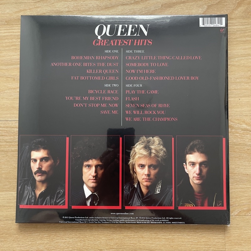 แผ่นเสียง Queen Greatest Hits 2 Vinyl LP Compilation Remastered 180g ...