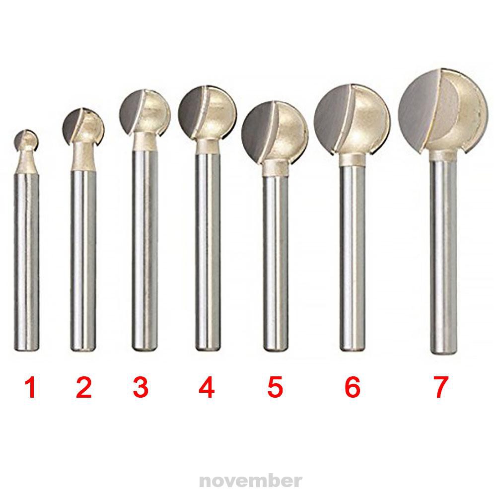 Ball Cutter Shank Diameter Woodworking Root Carving Milling Hand Tools ...