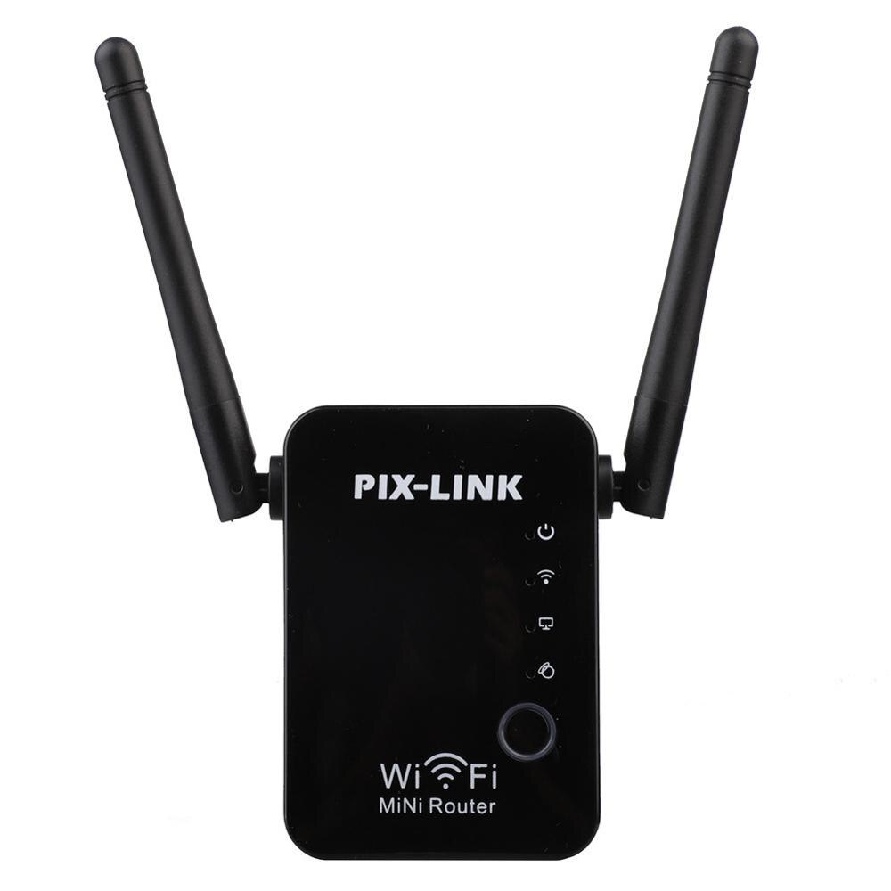 PIX LINK WIRELESS-N LV-WR16 TWO ANTENNAS ตัวขยายสัญญานอินเตอร์เน็ต ini ...