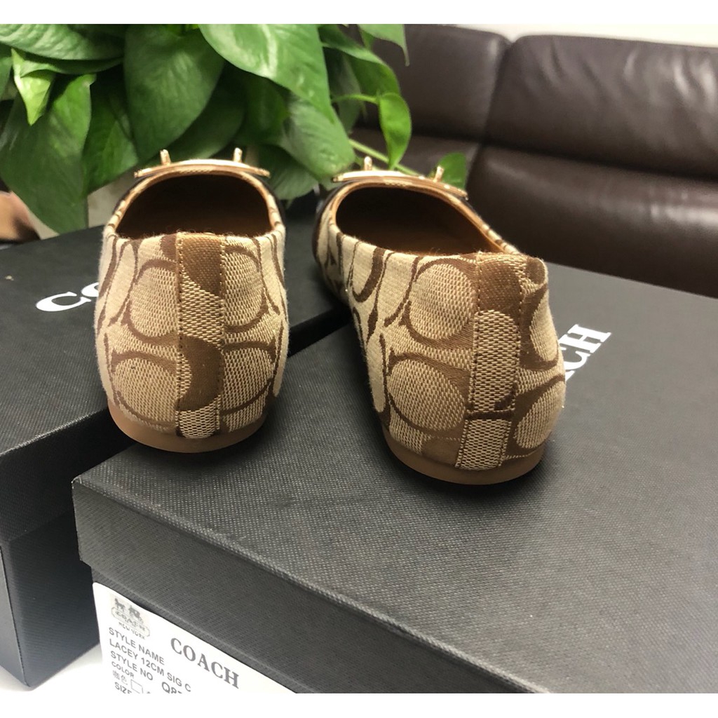 Sepatu Flat Model Coach Original - pengyi1.th - ThaiPick