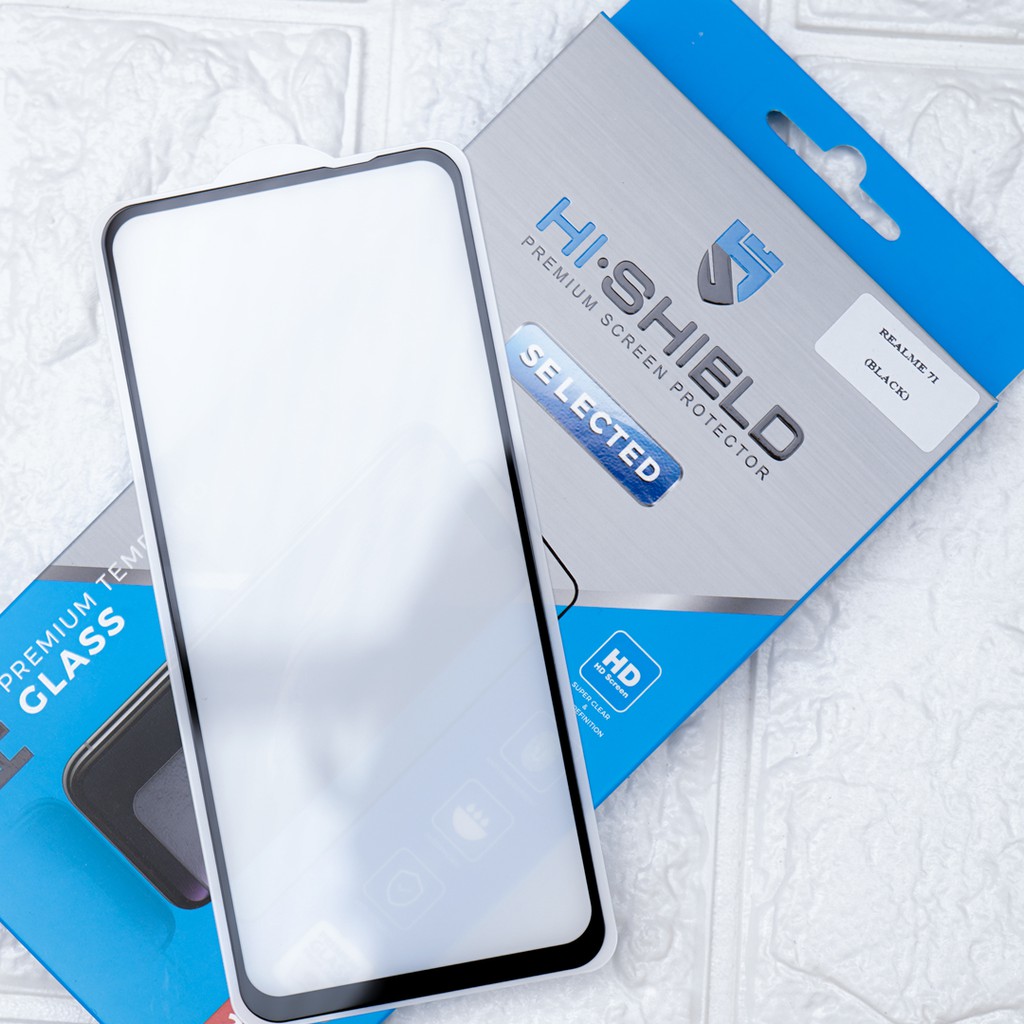 ส่งฟรีHI-SHIELD Selected ฟิล์มกระจก Realme Full Coverage 2.5D - hishieldofficialshop - ThaiPick