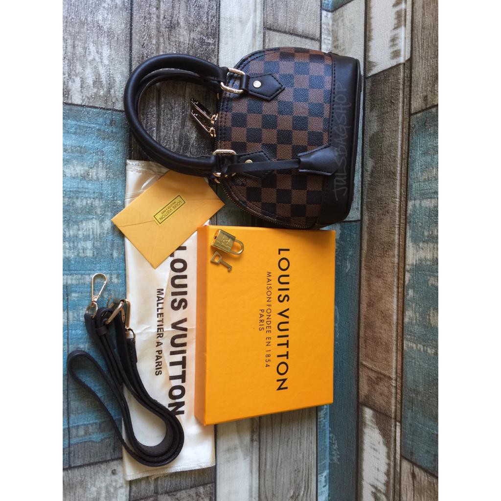 LV ALMA MINI FREE BOX IMPORT FULL EMBOSS LV WtH1 - 4cg3gwebq2 - ThaiPick