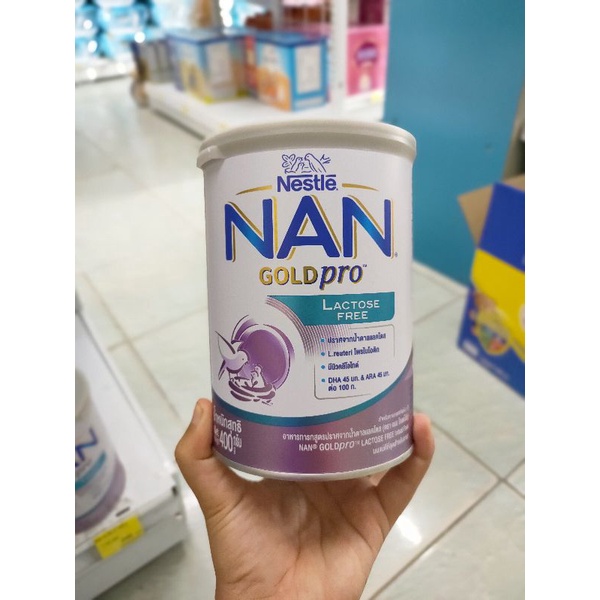 นมผงNAN Gold Pro Lactose free ขนาด400กรัม | Shopee Thailand