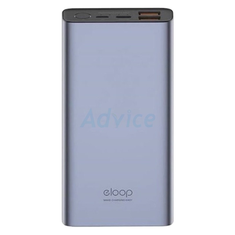 ELOOP POWER BANK 22000 mAh (E37) Gray - adviceit_officialshop - ThaiPick