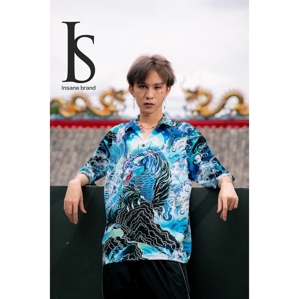 OVERSIZED SHIRT รุ่น LIMITED EDITION ลายวาดออกแบบเองเฉพาะของ INSANE ...
