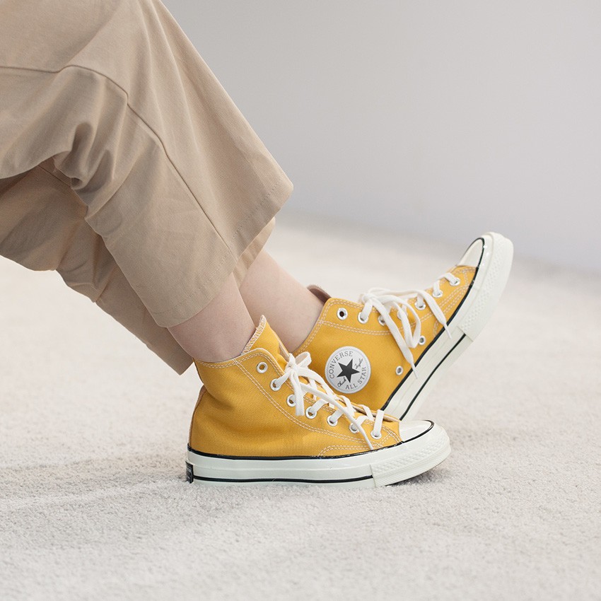Converse All Star 70 Sunflower Yellow hi (Classic Repro) สีเหลือง ...