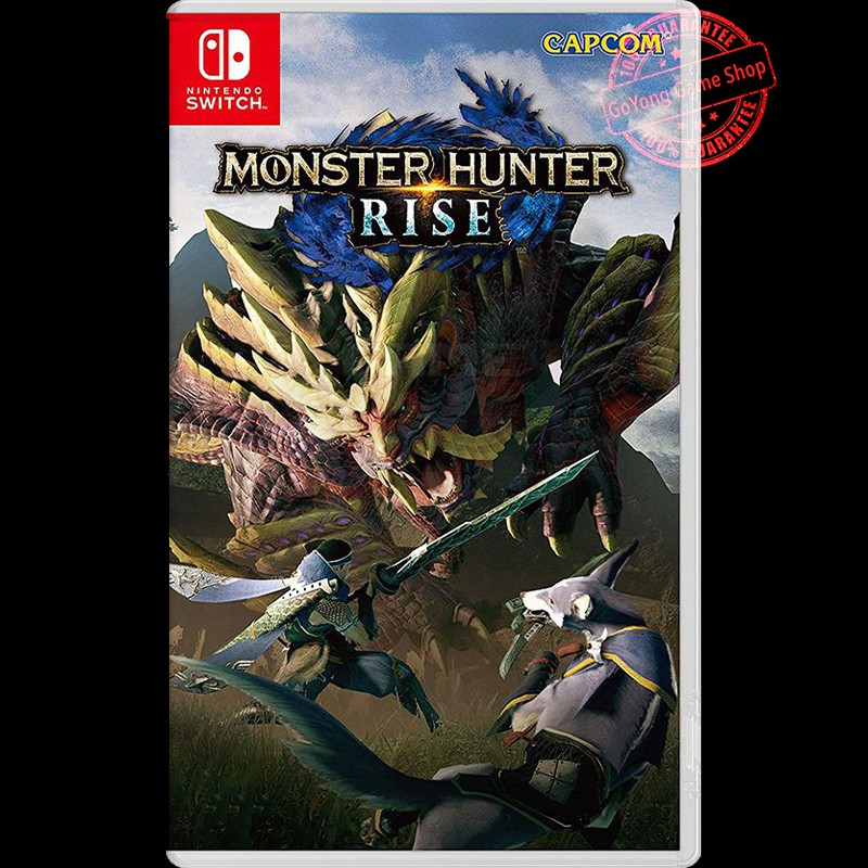 Monster hunter rise ( มือ1 ) ( Zone Us ) ( Zone EU ) แผ่นเกมส์ Nintendo ...