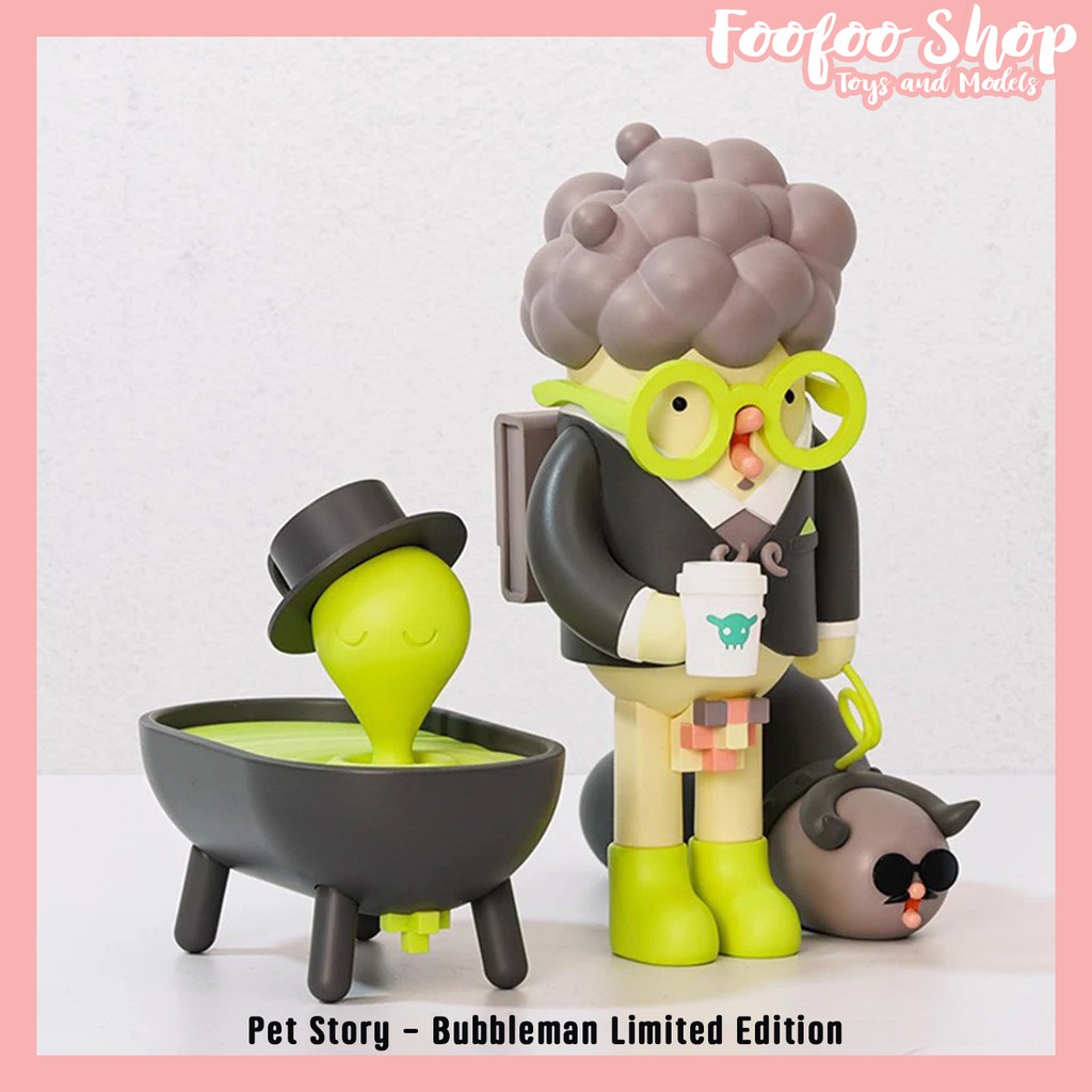 Pre-Order Pet Story - Bubbleman Limited Edition Figures POP MART ของ ...