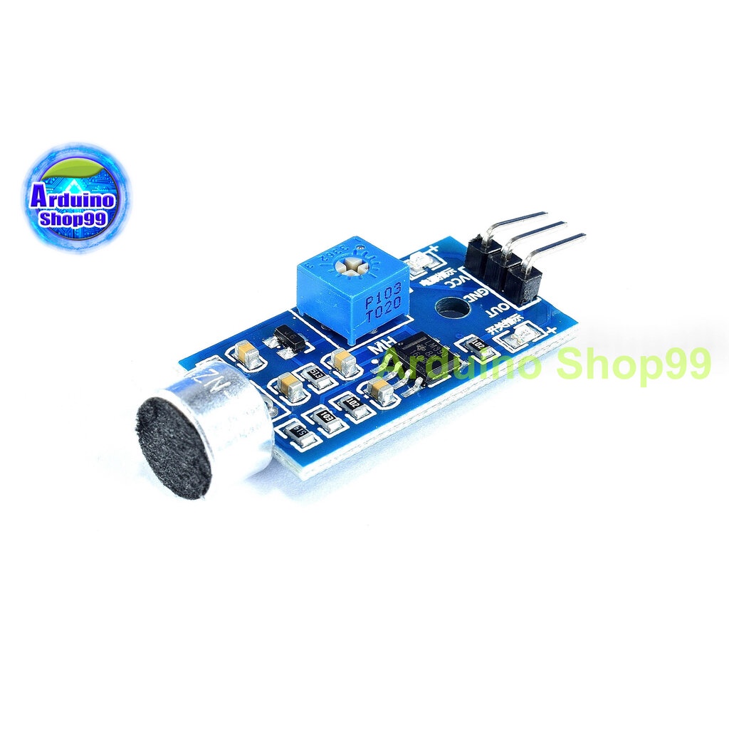 Sound sensor module โมดูลเซ็นเซอร์เสียง | Shopee Thailand