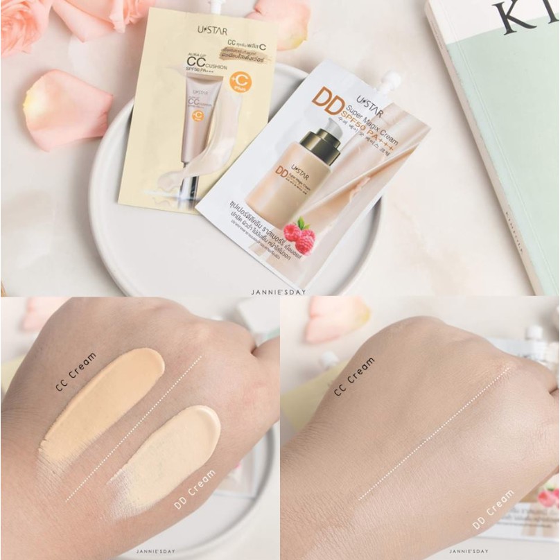 ยูสตาร์ ซอง Ustar ดีดี ซีซี คุชชั่น วิตามินซี เจลแต้มสิว ทาฝ้า ไฮยา DD ...