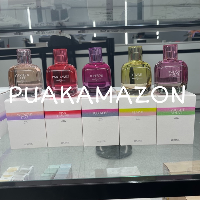 zara น้ำหอม ซาร่า summer collection 90 ml. มล. wonder rose summer, pink ...