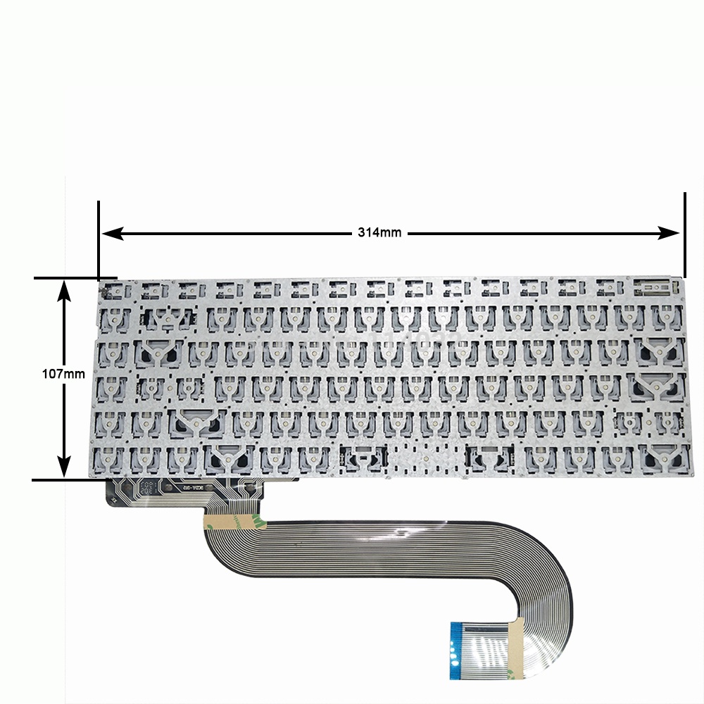 แป้นพิมพ์คอมพิวเตอร์ Notebook Brazil Brazilian Keyboard For Positivo ...