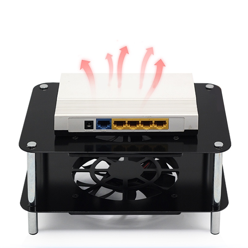 Longyou Wireless Router Cooling Fan TV Box Android 7.1 DC 5V USB Power ...