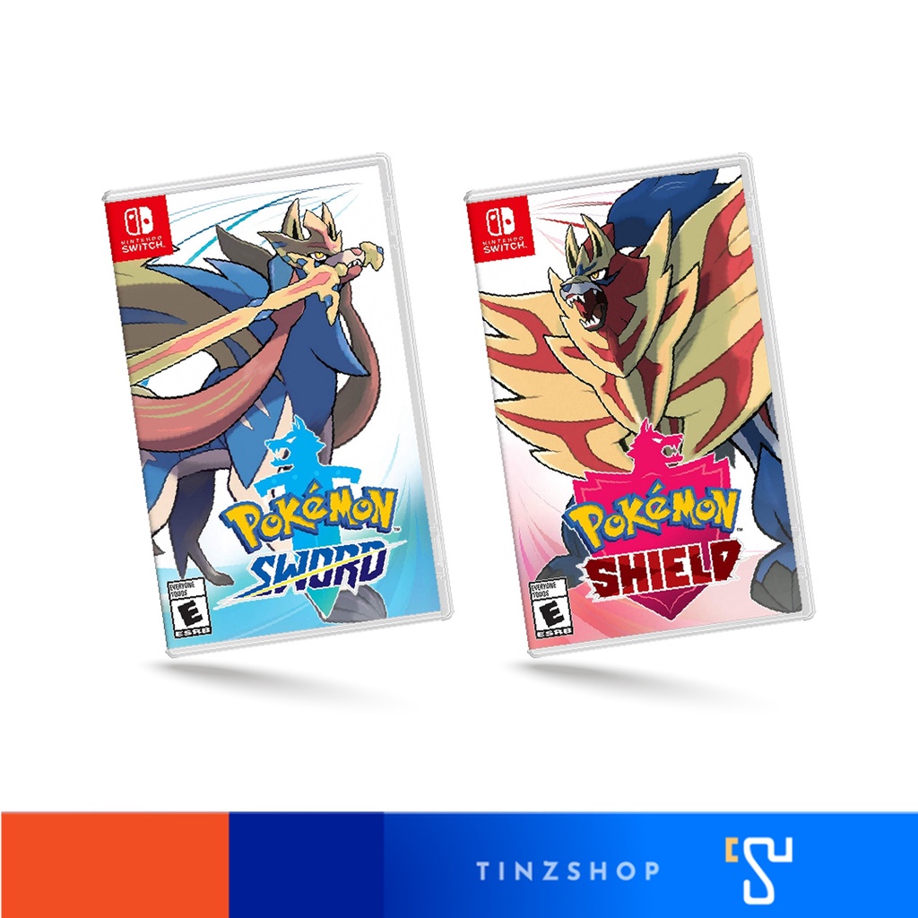 Nintendo Switch Pokemon Sword Pokemon Shield Zone Asia English เกมขายดี ...