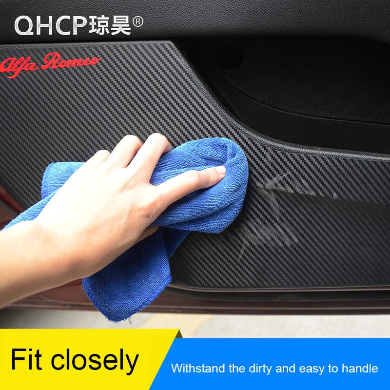 Qhcp Car Door Anti Kick Pad Sticker Door Protection Anti-dirty Trim ...