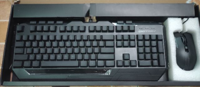 จัดส่งฟรี!! KEYBOARD + MOUSE (คีย์บอร์ดและเม้าส์) CoolerMaster STORM ...