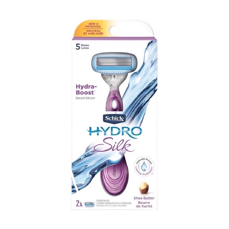 Schick HYDRO SILK 5 RAZOR (Kit 2) (สำหรับผู้หญิง 5ใบมีด) - nareya_1231 ...