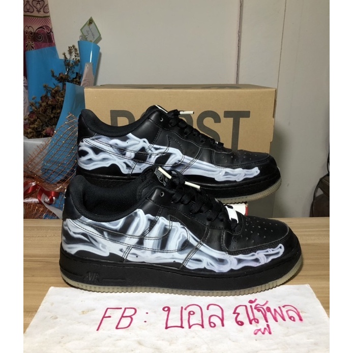 AF1 42.527.0 Low Black Skeleton - ballballsa - ThaiPick