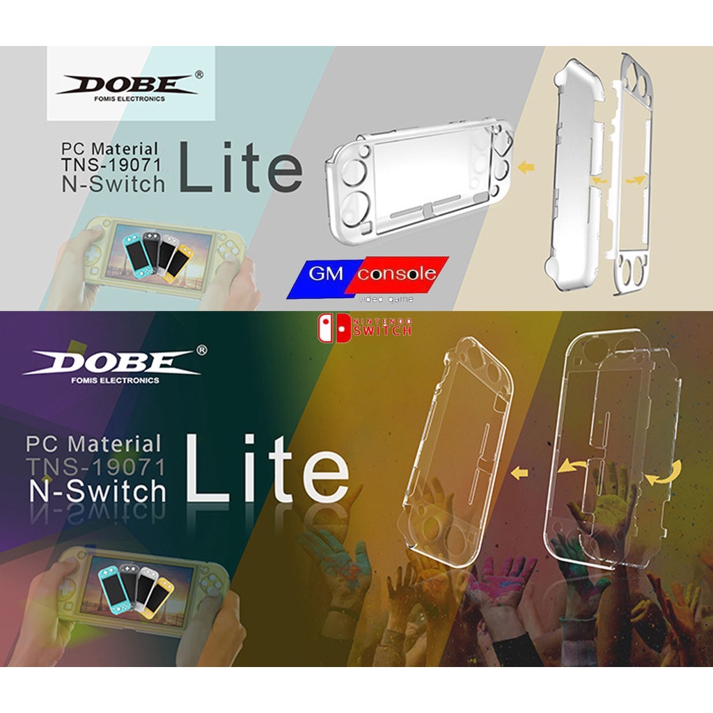 เคสคริสตัลใส Nintendo Switch Lite Case Crystal dobe Cover - gmconsole ...