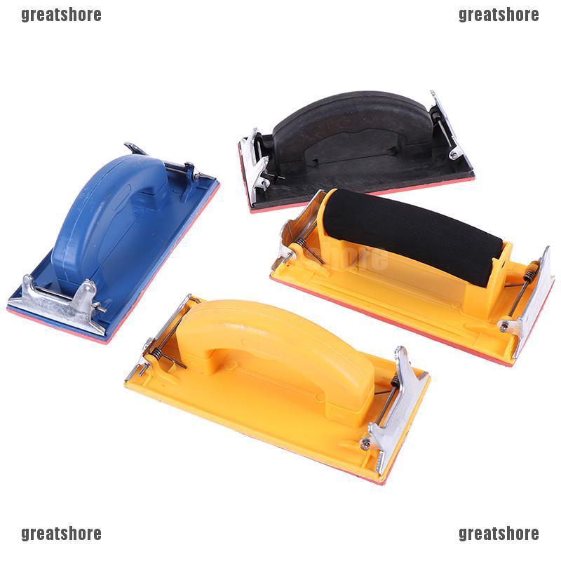 Sandpaper holder grinding polished tools for walls woodworking abrasive ...