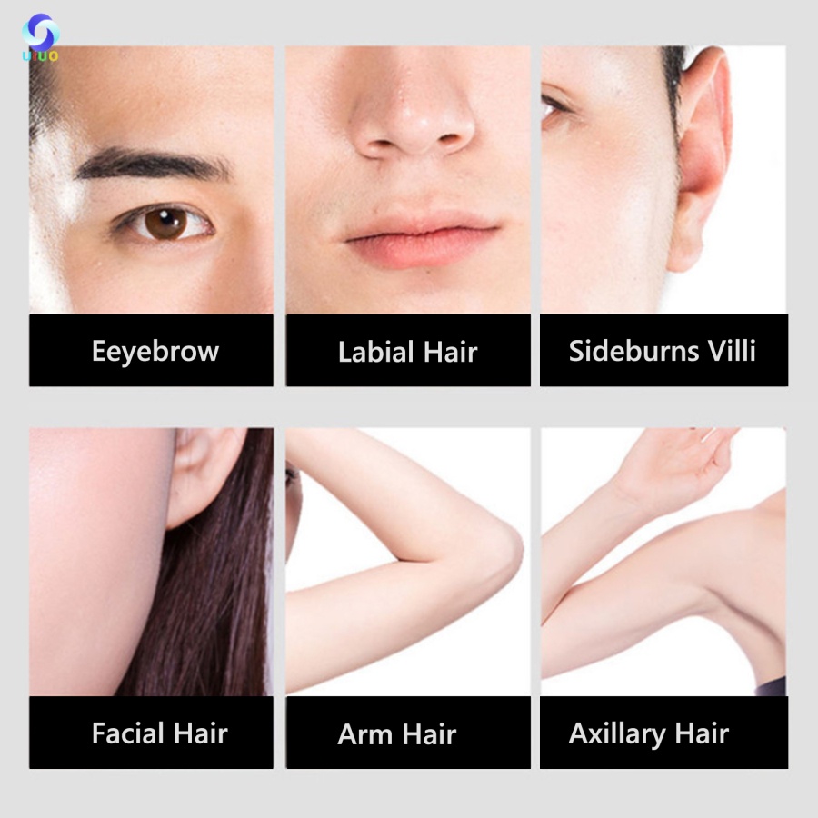 Uiuo มีดโกนหนวดไฟฟ้า แบบพกพา ล้างทําความสะอาดได้ - uhdiuioizb.th - ThaiPick