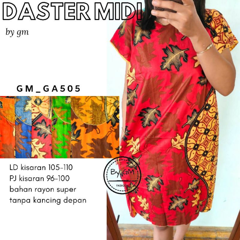 Daster Midi Motif Flower รูปภาพบานเลื่อนสําหรับตกแต่งรูปภาพแม่ลูกอ่อน ...