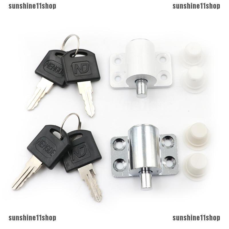 SS&Security Child Sliding Door Patio Window Bolt Locking Catch Push ...