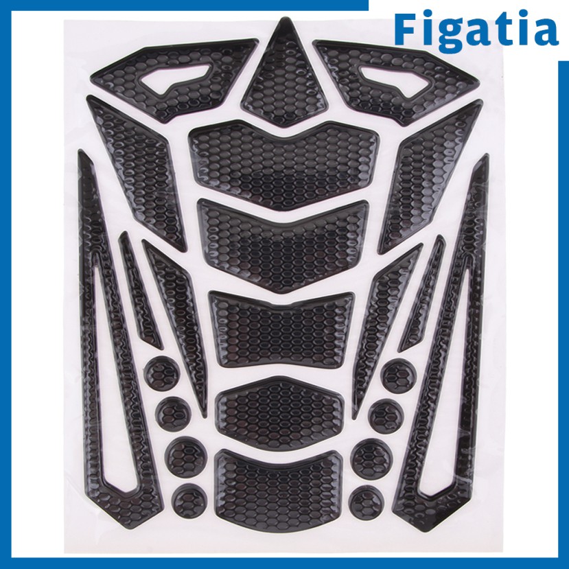 1 Set Waterproof Motorcycle Motorbike Fuel Tank Protector Sticker ...