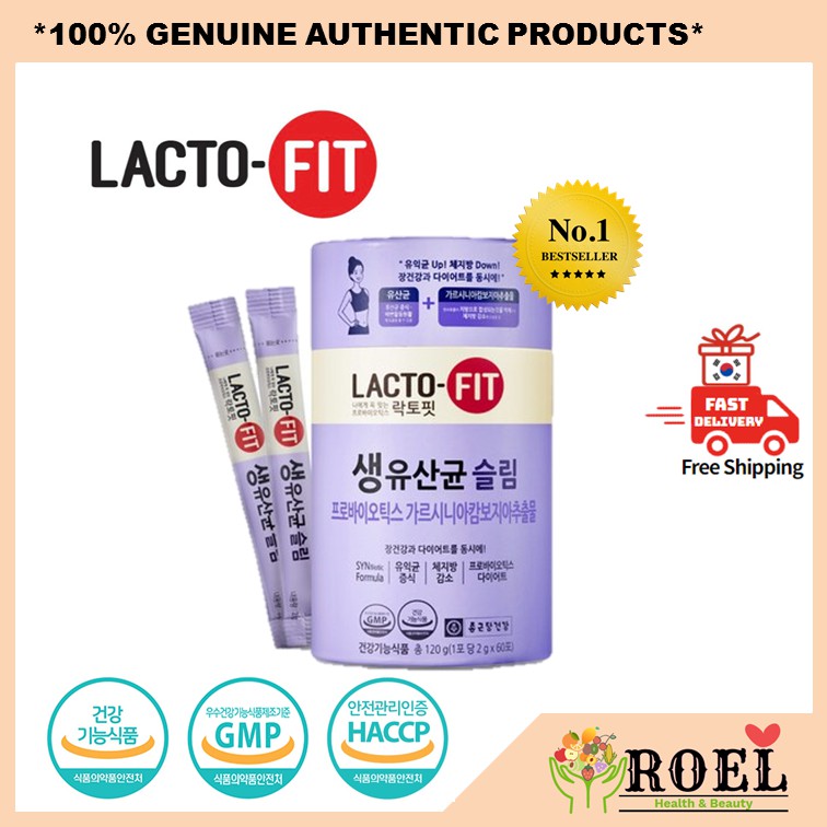 Lacto Fit Probiotics Slimming 2g x 60p / For diet and Coordinating ...