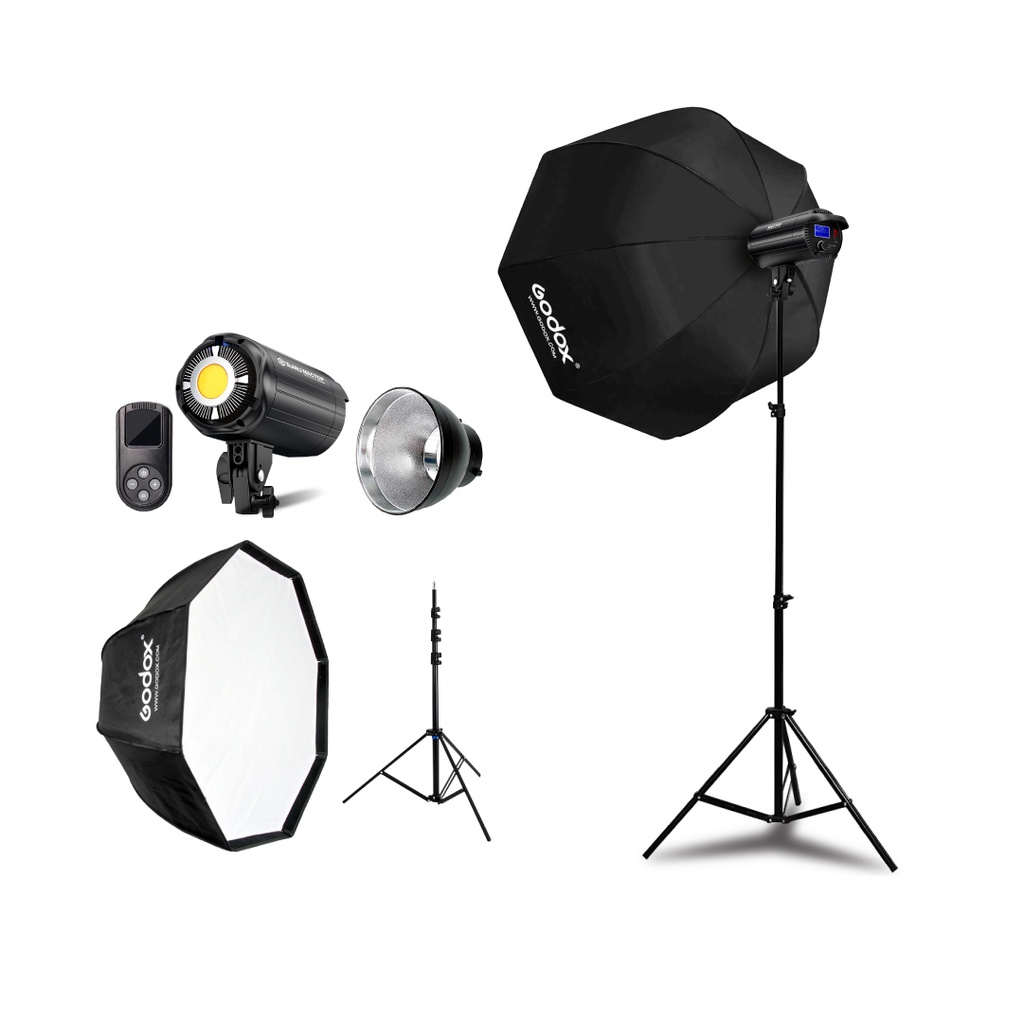 Tolifo MT100S COB LED Video Light ไฟสตูดิโอ MT100S พร้อม Godox Softbox ...